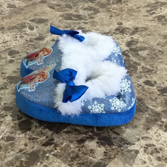 Disney | Shoes | Disney Frozen 2 Girls Slippers Anna Elsa | Poshmark